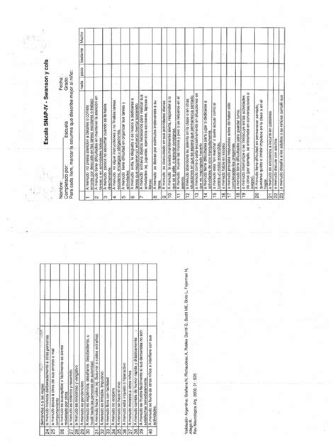 Protocolo Snap Iv Pdf