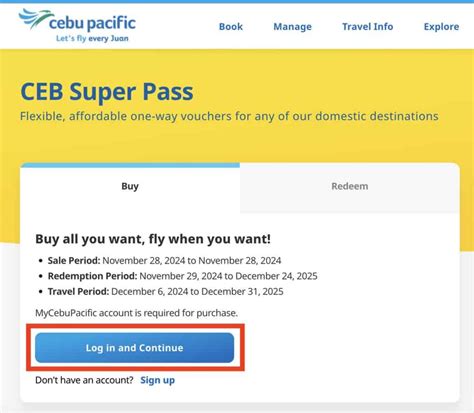 2024 2025 Ceb Super Pass For P99 How To Purchase And Redeem Cebu