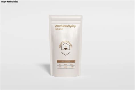 Premium Psd Pouch Packaging Mockup