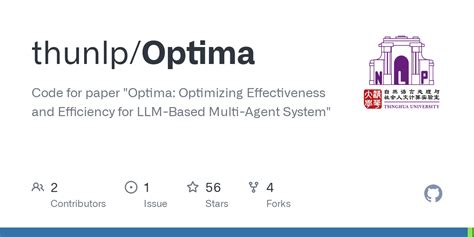 Github Thunlpoptima Code For Paper Optima Optimizing Effectiveness And Efficiency For Llm