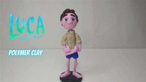 Polymer Clay Luca Pixar Disney Luca Pixar Clay Art Vicky25crafts