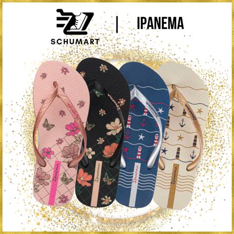 By Schumart Ipanema Oasis Floral And Nautical Series Women Flip Flops
