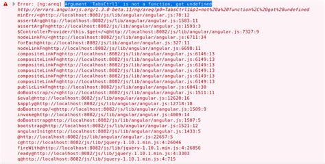 Javascript Argument Tabsctrl1 Is Not A Function Got Undefined
