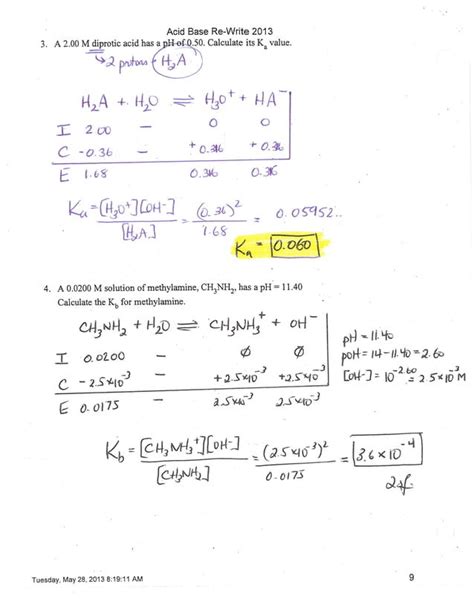 Acid Base Practice Test 4 Key Pdfkkjkjk Pdf