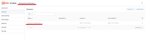 Document Understanding Machine Learning Document Classification Community Release Document