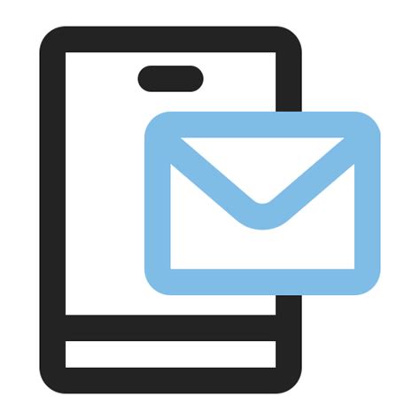 Mail Inbox App Generic Outline Color Icon