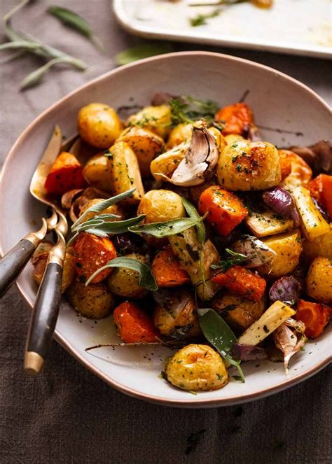 Roasted Vegetables Recipetin Eats