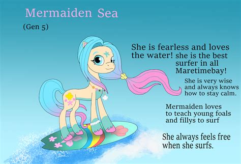 Meet Mermaiden Sea Mlp Oc By Bluestar386 On Deviantart