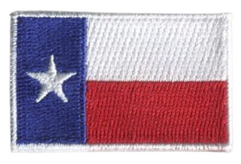 Hedi Patches World Texas State Mini Flag Patch