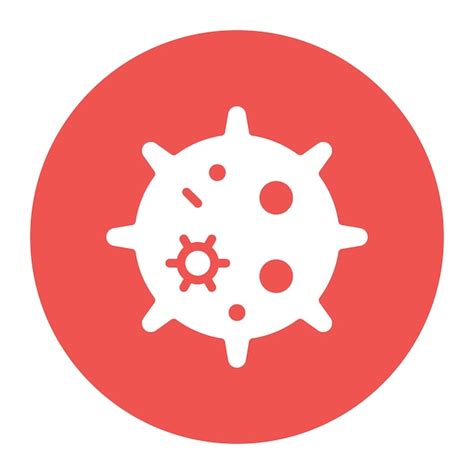 Premium Vector Microbe Vector Illustration Style