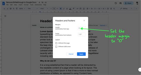 How To Remove Header Space In Google Docs 6 Easy Steps