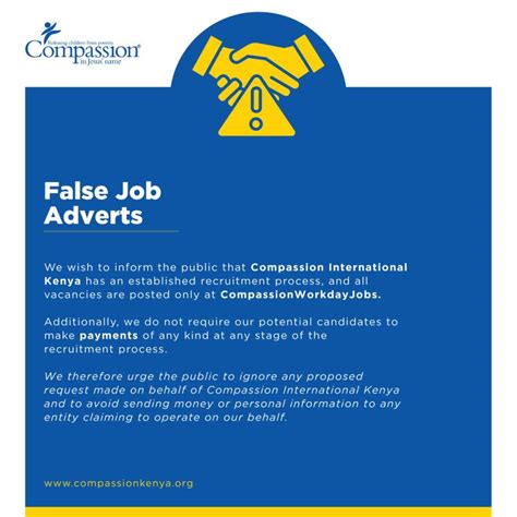 Compassion International Kenya On Linkedin Kindly Watch Out For Fake