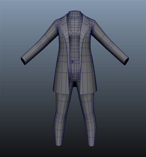 Low Poly Cloth Modeling Behance