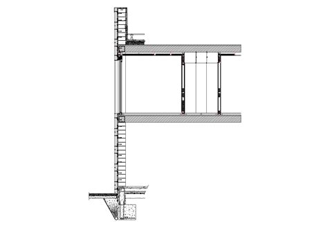 Constructive Section Plan Detail Dwg File Cadbull