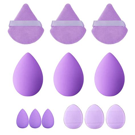 12pcs Makeup Tools Set Including Large And Small Size Soft Beauty