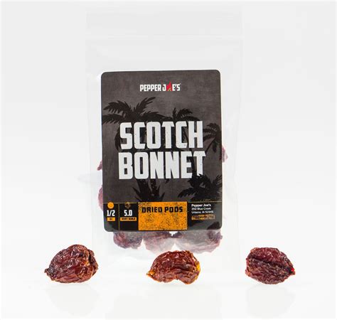 Scotch Bonnet Dried Pods Pepper Joes