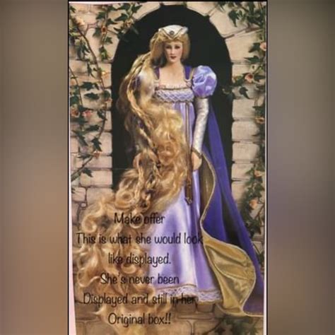 Other Franklin Mint Rapunzel Collectors Doll New In Original Box