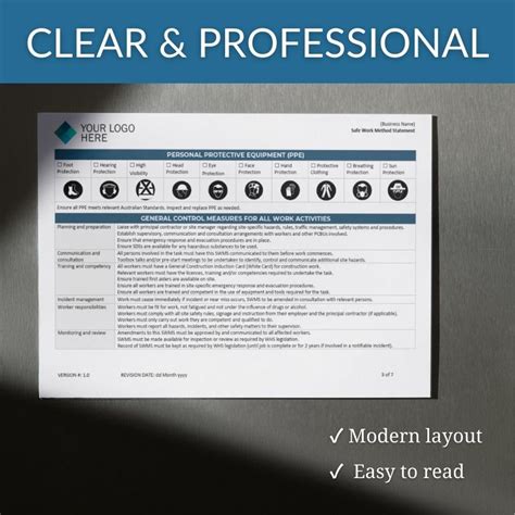 Swms Template Acacia Safety Consulting