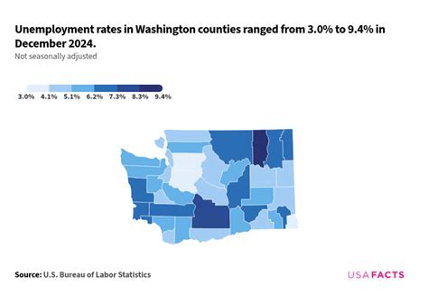 What Is The Unemployment Rate In Washington State Right Now Usafacts