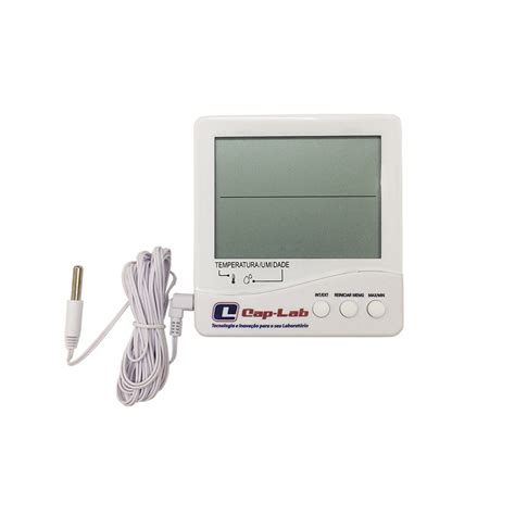 Termo Higrometro Digital C Sensor Externo De Temperatura Cheeselab