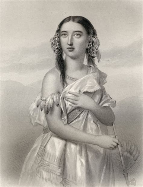 Filepocahontas Portrait By Pierre Gustave Staal 1858 Wikimedia