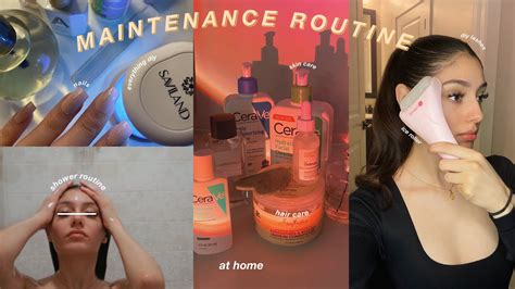 Maintenance Routine Everything At Home Baddie On A Budget Etc