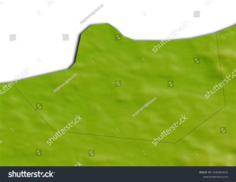 County Limerick Ireland Map Shaded Relief Stock Illustration 2183063035