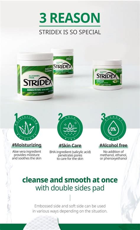 Stridex Sensitive Pad 90 Sheets Keautiful