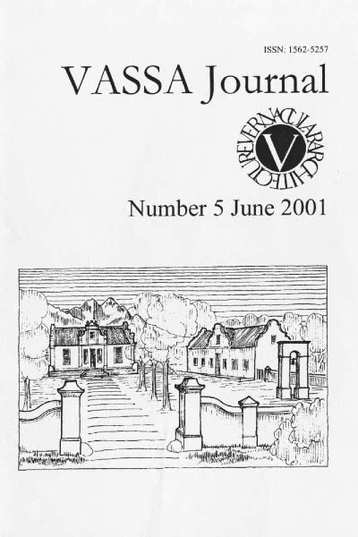 Vassa Journal Vol 05 Vassa
