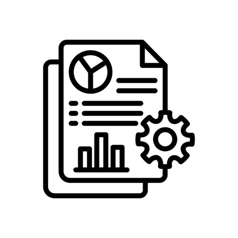 Data Reporting Icon In Vector Logotype 40360262 Vector Art At Vecteezy