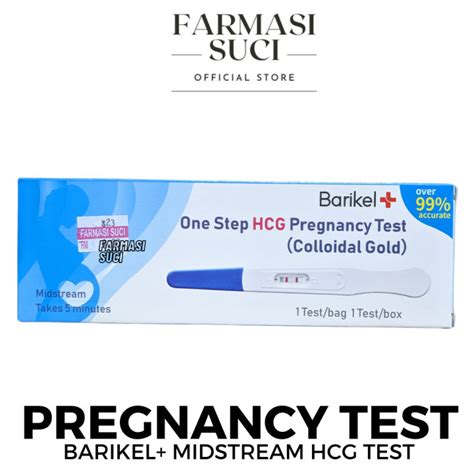 Upt Urine Pregnancy Test Barikel Midstream Hcg Pregnant Pregnancy