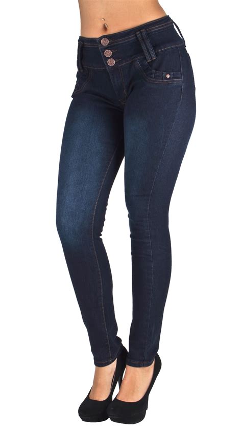 Fashion2love Colombian Design Butt Lift Levanta Cola Skinny Jeans