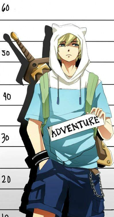Adventure Time Finn Anime Drawing
