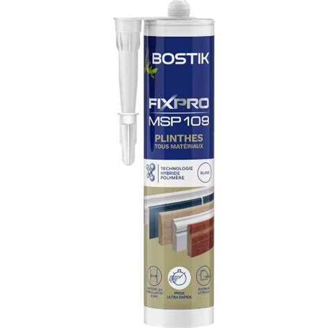 Mastic De Fixation Fixpro Msp 111 Pièces Humides Diy Bostik