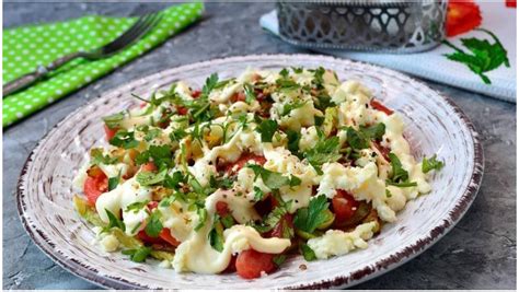 Салат из жареных кабачков рецепт приготовления с пошаговыми фото