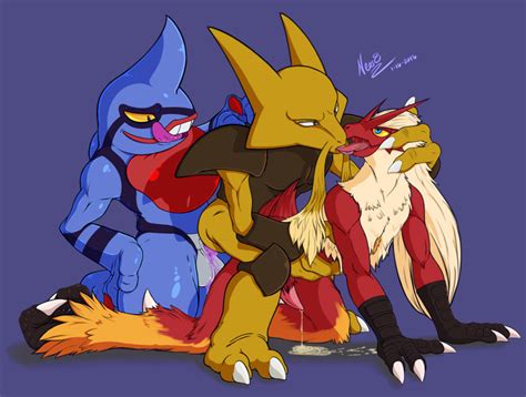 Rule 34 2 Toes 3 Toes Alakazam Anal Anal Sex Avian Balls Bird Blaziken Claws Colored Cum Cum