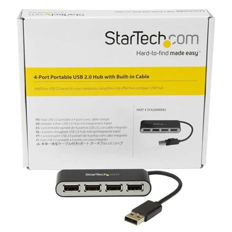 Startech Port Usb Hub Portable Port Usb Hub Mini Usb Hub St Mini Mwave