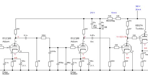 Otl800 Riaa Preamp 2 X 2 X 05 X Ecc88 2 X 05 X 6bq7a Dc Coupled C