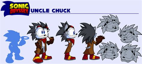 Sonic Odyssey Uncle Chuck Model Sheet By Jordango On Deviantart