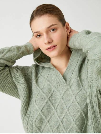 خرید و قیمت پلیور زنانه سبز کوتون ترب