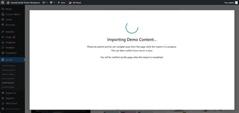 tutorial install theme jannah tutorial wordpress