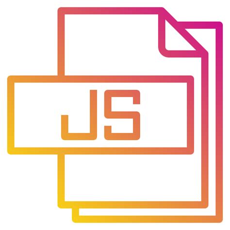 Js File Payungkead Gradient Icon