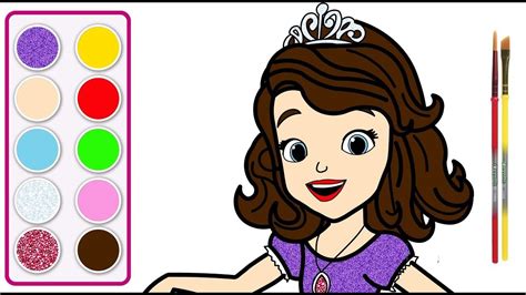 Easy Drawing Of Sofia Drawsocute Learn Howtodraw Cute Pretty Sofia