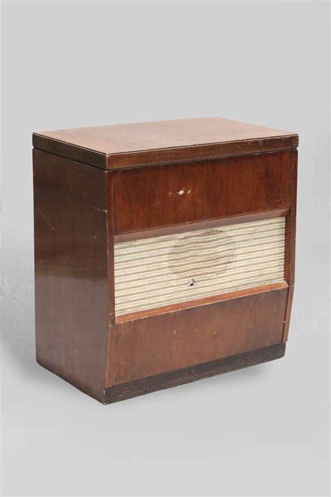 Hmv Radiogram With Fabric Panel The Classic Prop Hire Company