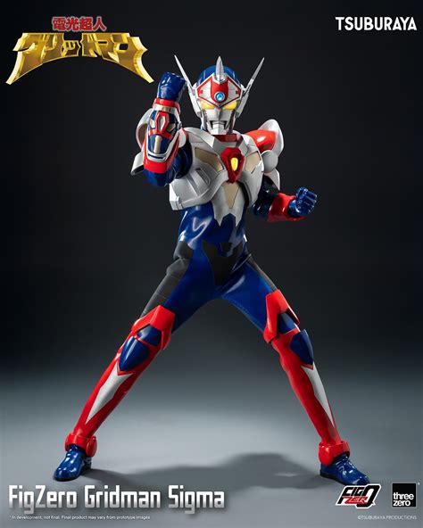 Gridman Sigma Action Figure By Threezero Sideshow Collectibles