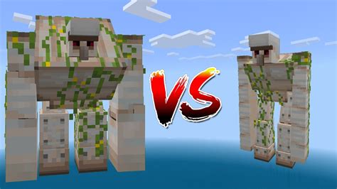 Op Iron Golem Vs 5 Mutant Iron Golems In Minecraft Youtube