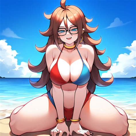 Android 21 Bikini Version 1 By Anbugaming21 On Deviantart