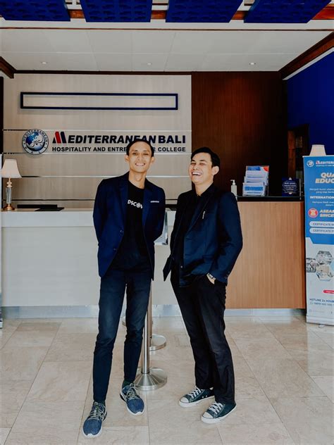 This Is My Manager A K A Campus Manager At Mediterranean Bali Headquarters He Is One Of The