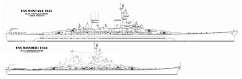 Calling All Uss Montana Bb 67 Class Fans Page 10 The Ship Model Forum