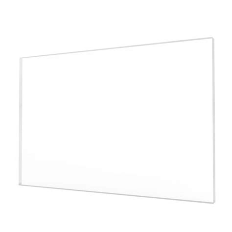 Fab Glass And Mirror Plexiglass 8 In X 12 In Clear Rectangular